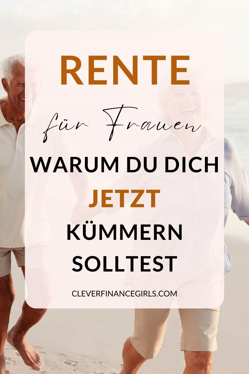 Rente für Frauen: Warum du dich gerade als Frau frühzeitig vor ...